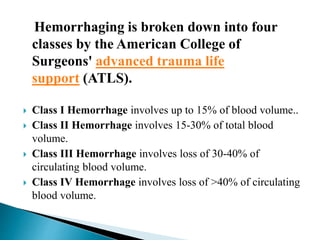 Hemorrhage | PPTX