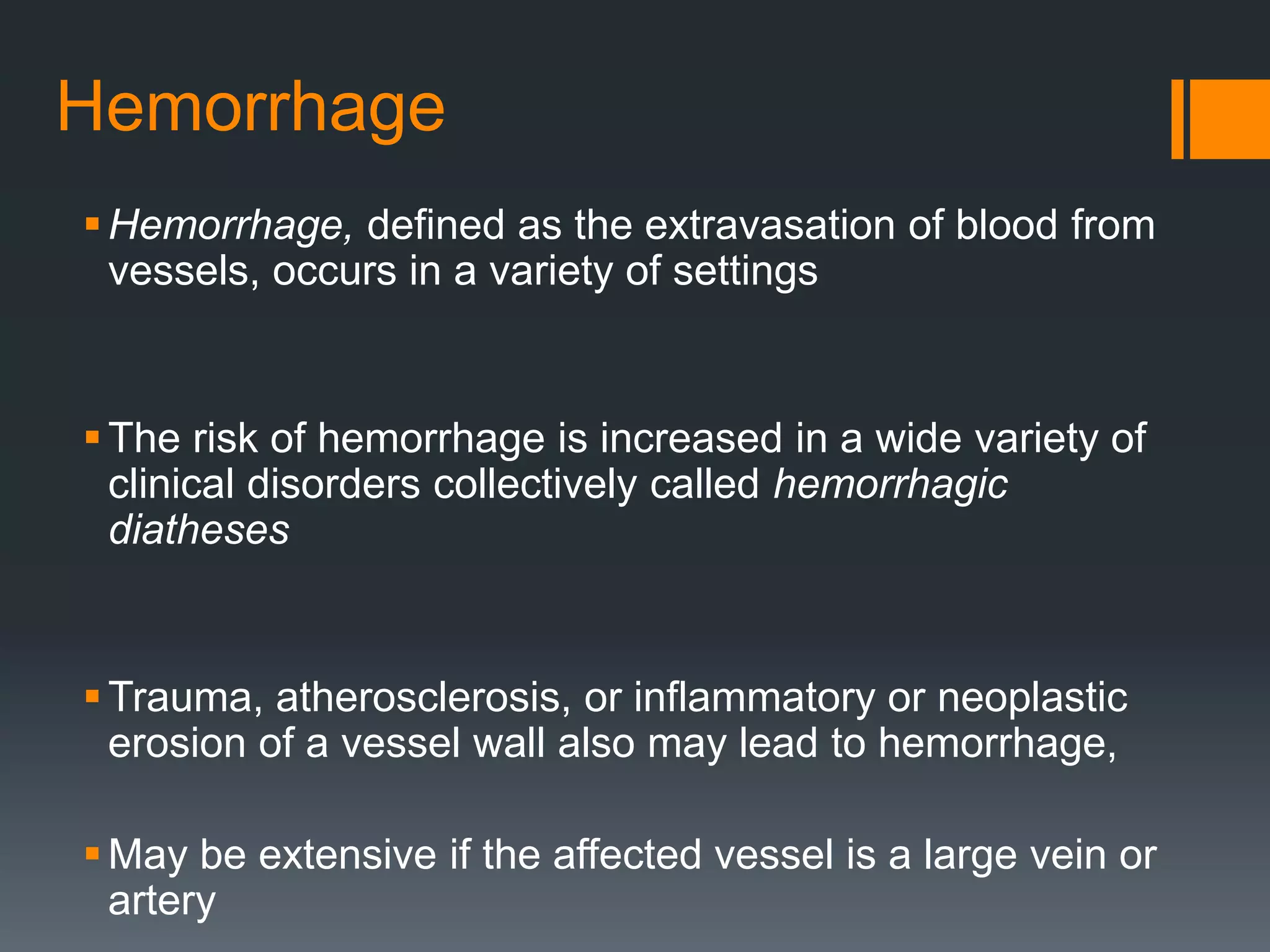 Hemorrhage | PPTX