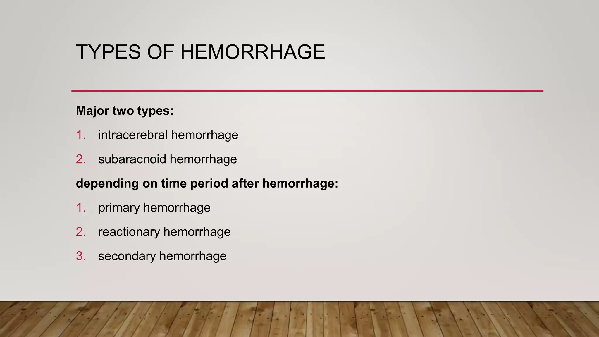 Hemorrhage(aliza bibi) | PPTX