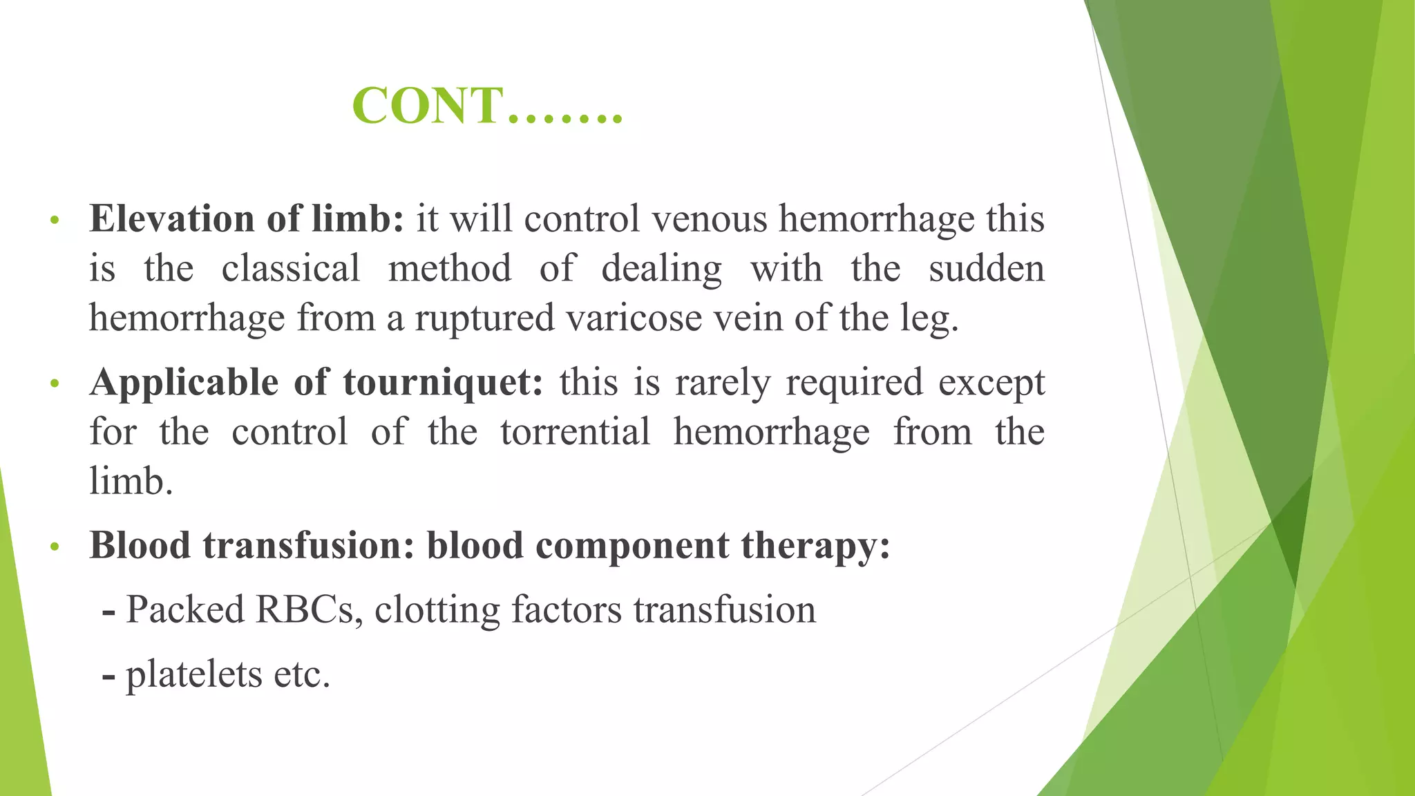 Hemorrhage and shock | PPTX | First Aid | Injuries