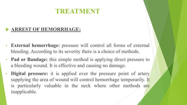Hemorrhage and shock | PPTX | First Aid | Injuries