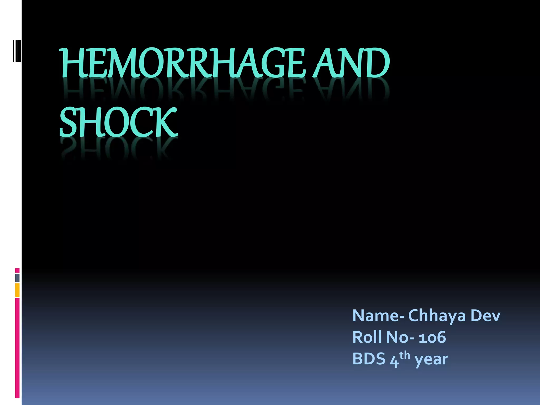 Hemorrhage and shock.pptx