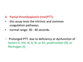Hemorrhagic diathesis i (bleeding disorders) | PPTX