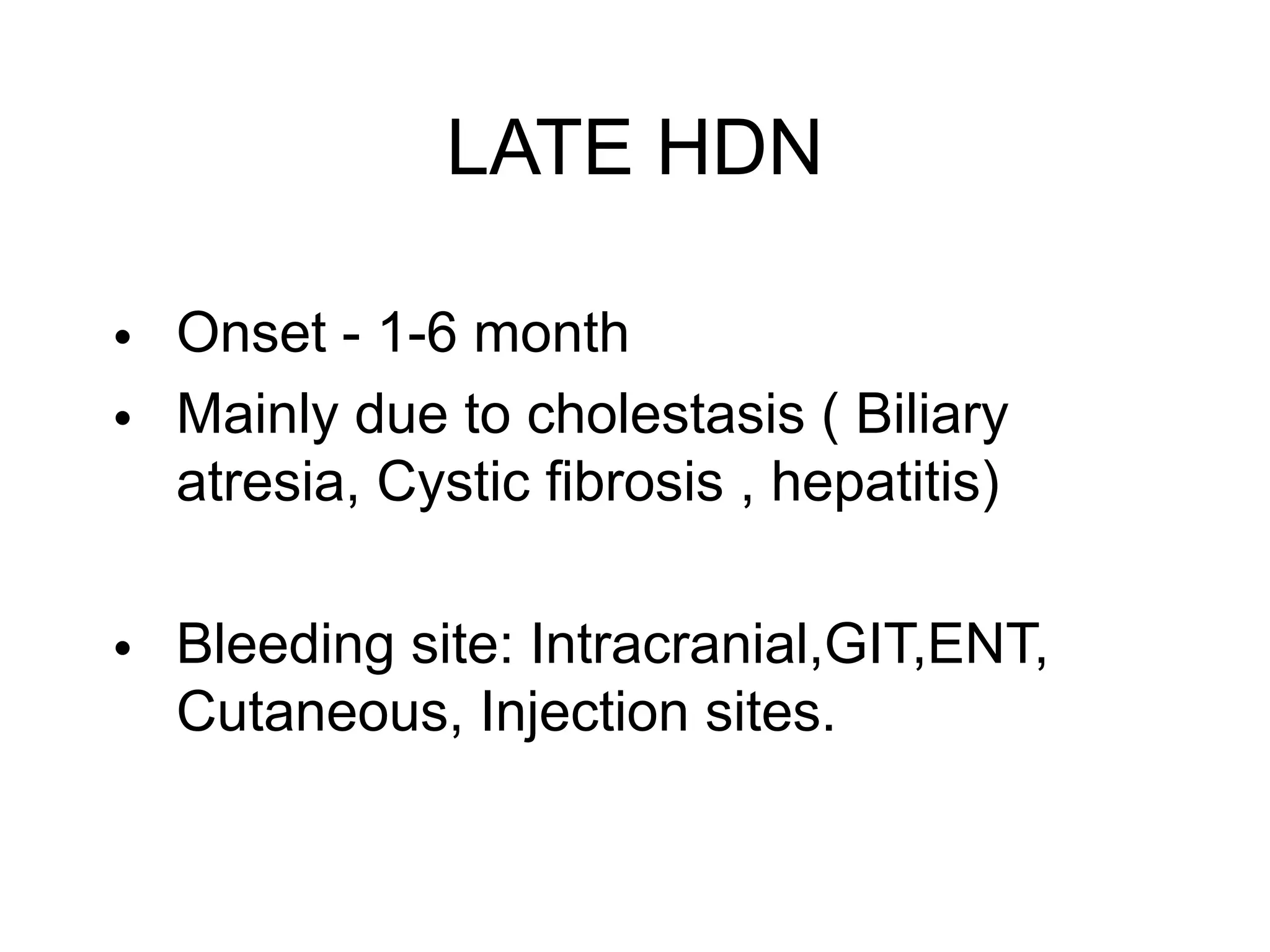 Hemorrhagic disease of newborn BY DR.PARTHASARATHY | PDF