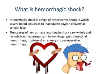 Hemorrhagic shock | PPT