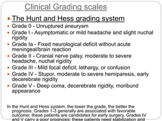 Hemorrhagic stroke | PPTX