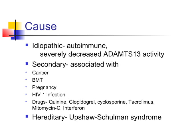 Hemorrhagic & thrombotic disorders | PPT