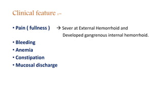 Hemorrhoid | PPTX