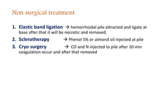 Hemorrhoid | PPTX