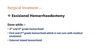 Hemorrhoid | PPTX