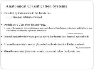 Hemorrhoidal disease | PPTX