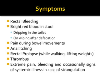 Hemorrhoids | PPT