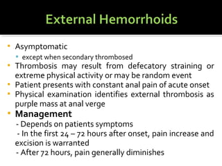 Hemorrhoids | PPT