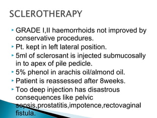 Hemorrhoids | PPT