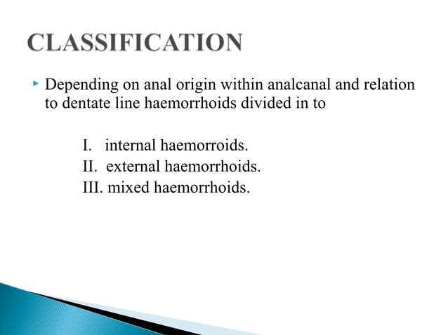 Hemorrhoids | PPT