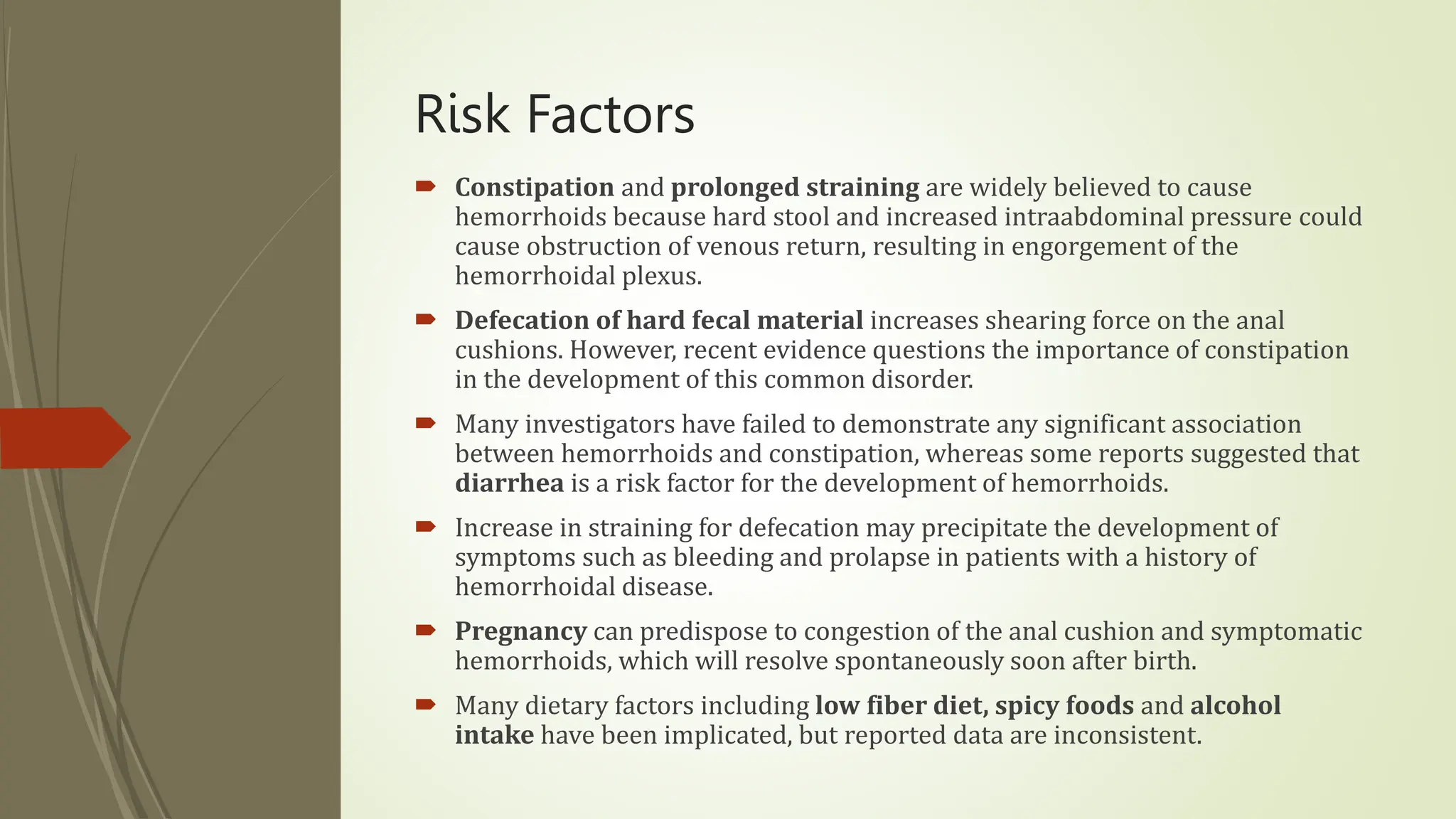 Hemorrhoids , A brief look into the topic for Medical Students | PPTX