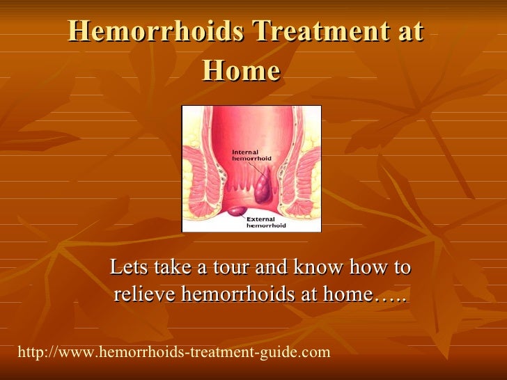 Hemorrhoids Treatment At Home