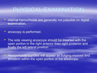 HEMORRHOIDS ~Kato Ezra.pptx123t678899965 | PPTX