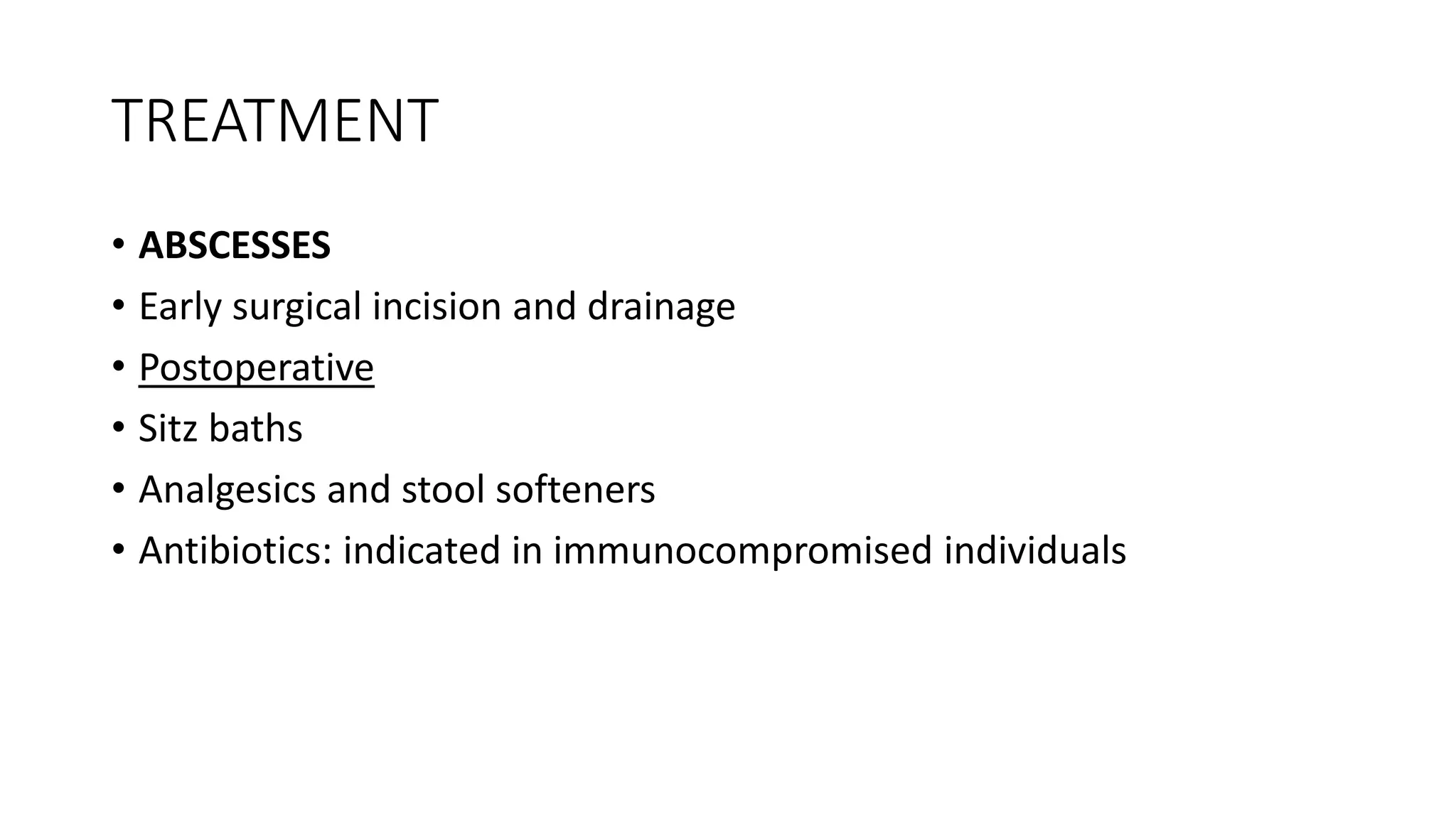 Hemorrhoids, anal fissure, anal fistula, anal abscess | PPT