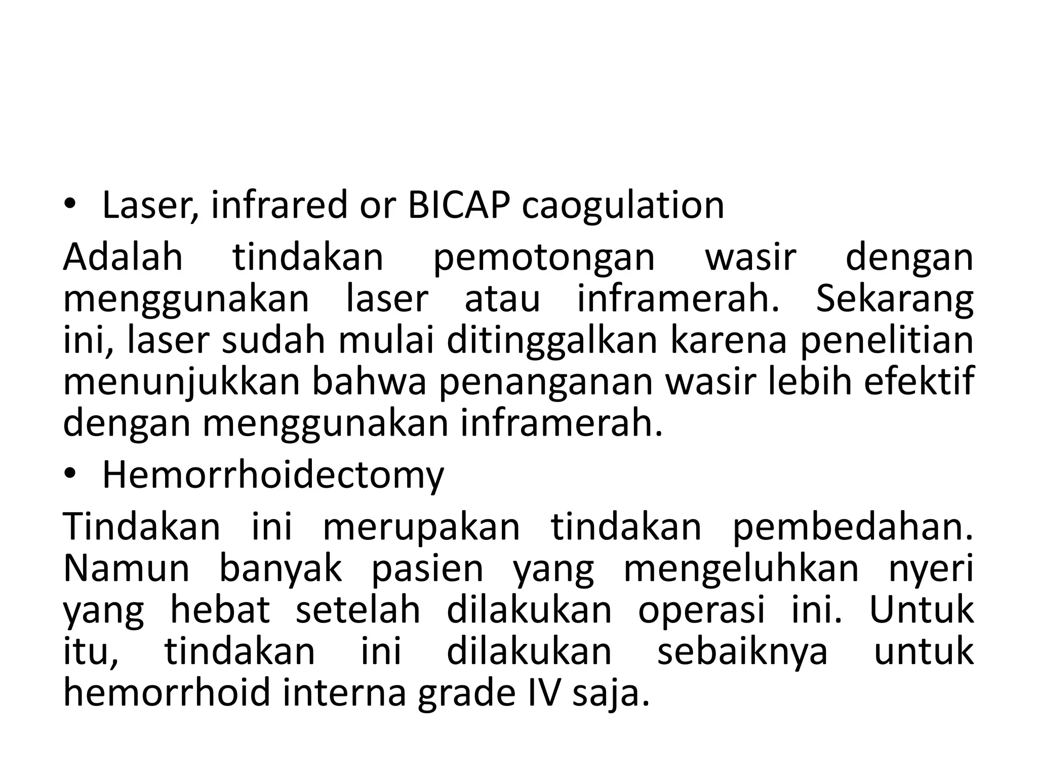Hemorrhoid (wasir) | PPTX