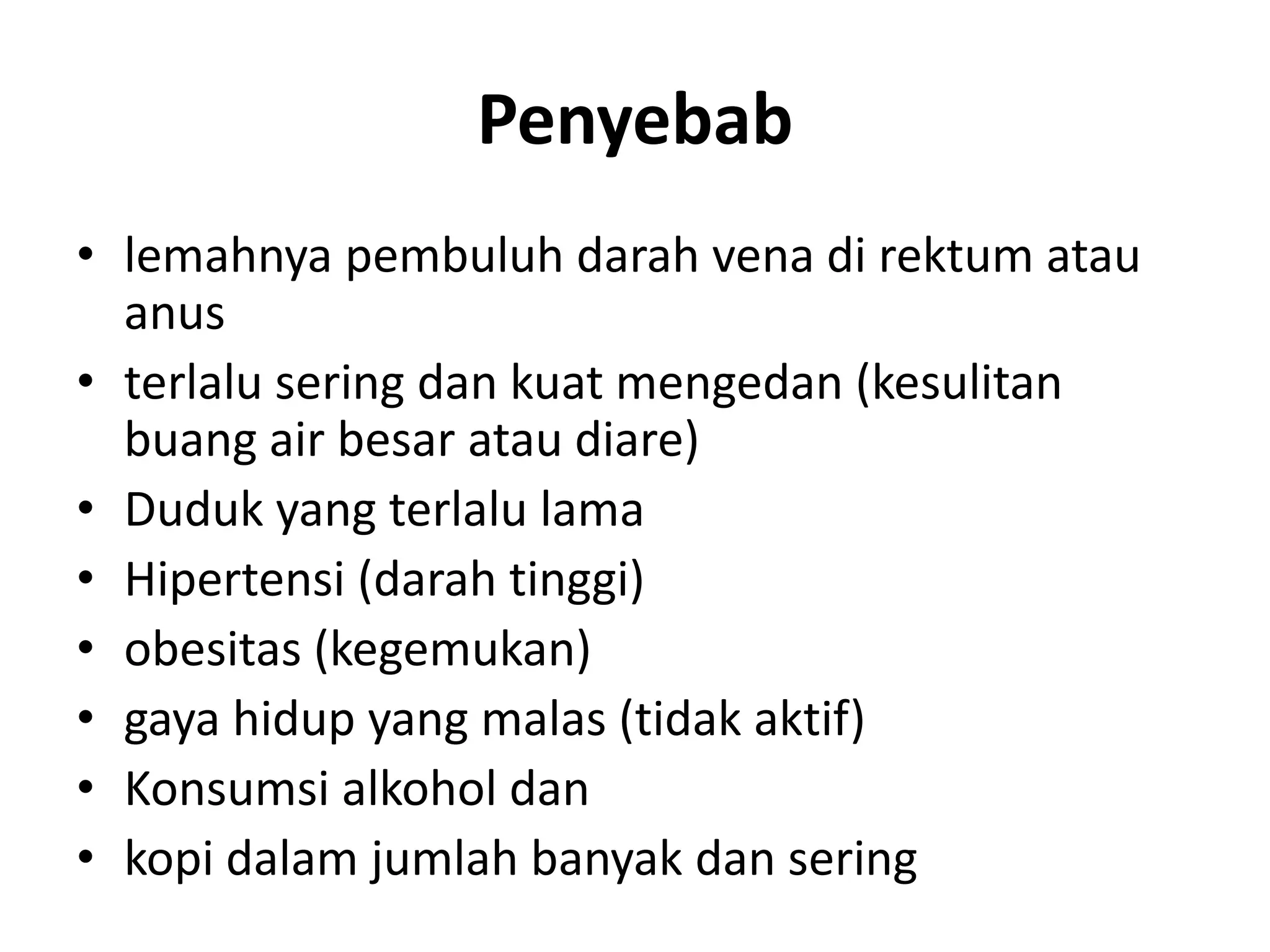 Hemorrhoid (wasir) | PPTX
