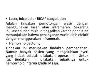 Hemorrhoid (wasir) | PPTX