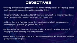 hemoscan presentation - blood group detection using finger print | PDF