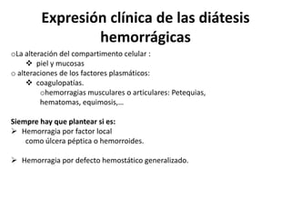 Hemostasia | PPTX