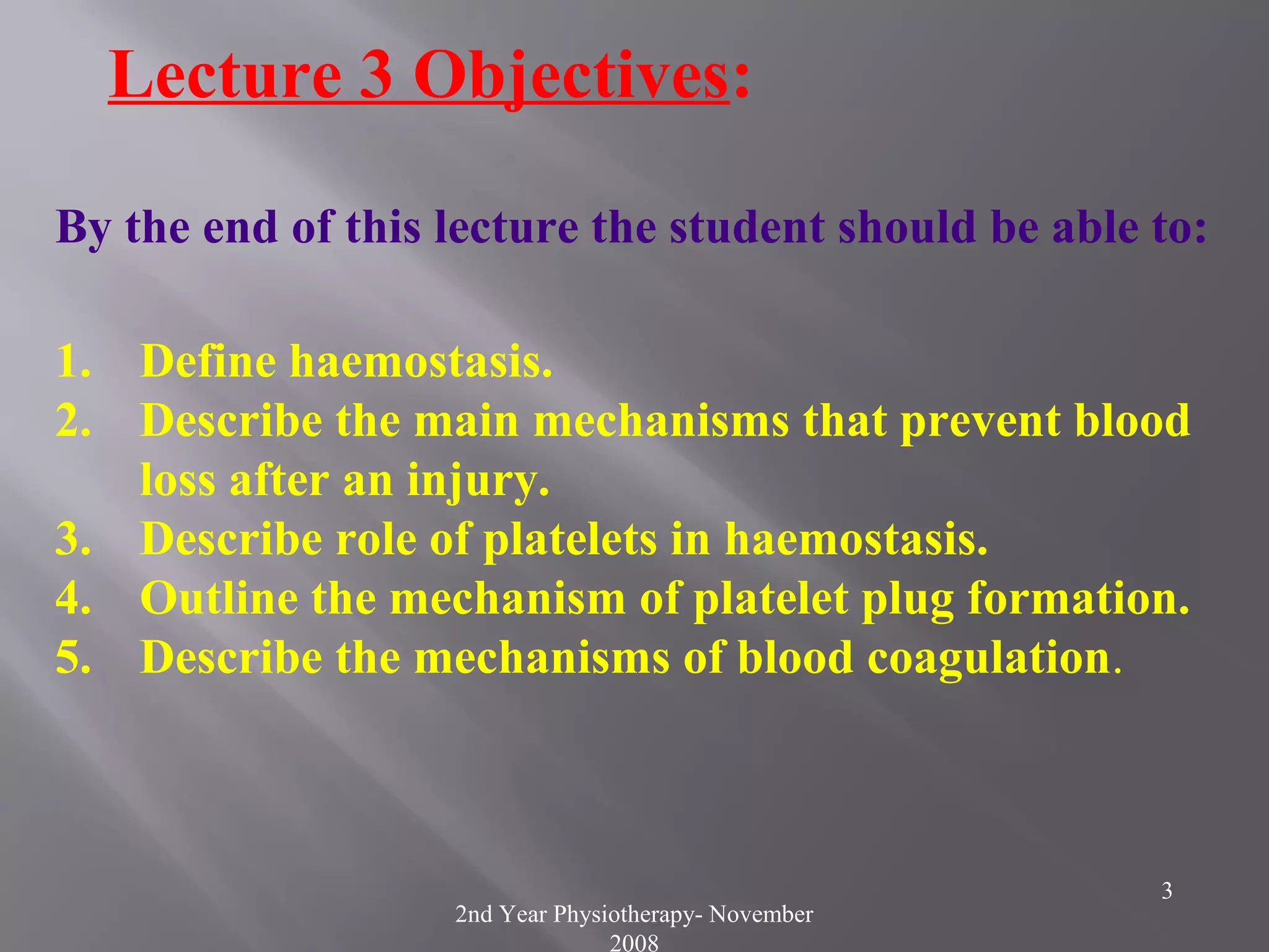Hemostasis | PPT