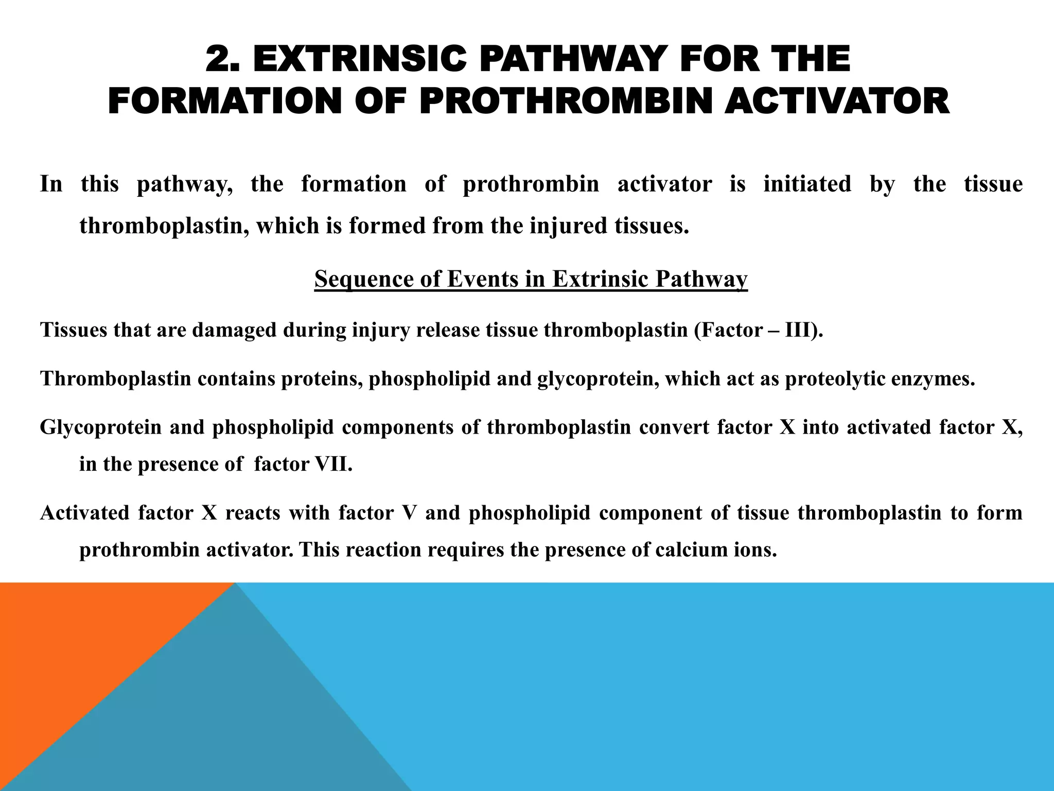 Mechanism of Blood Coagulation | PPTX