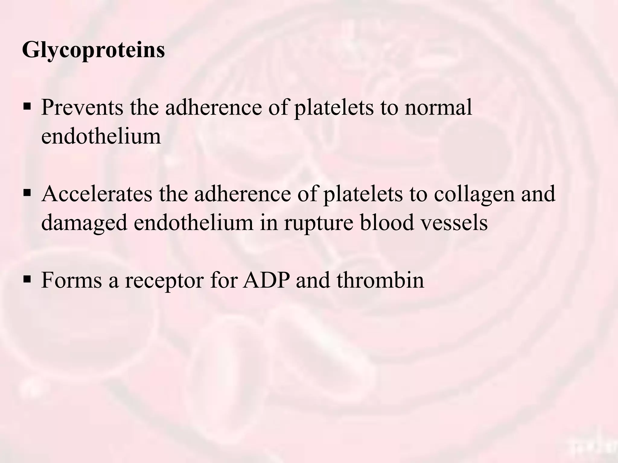 HEMOSTASIS /stages of hemostasis / Formation of platelet plug ...