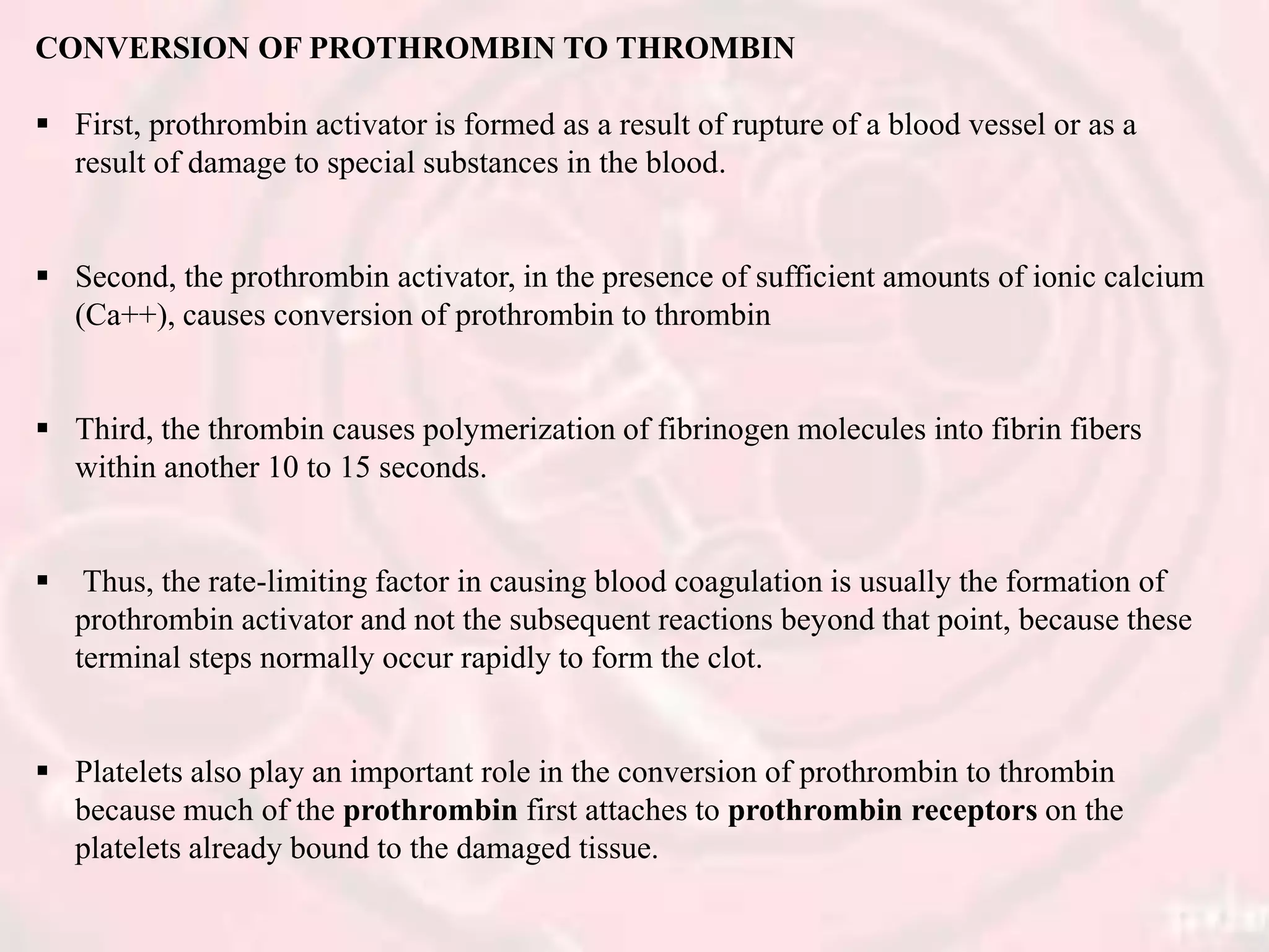 HEMOSTASIS /stages of hemostasis / Formation of platelet plug ...