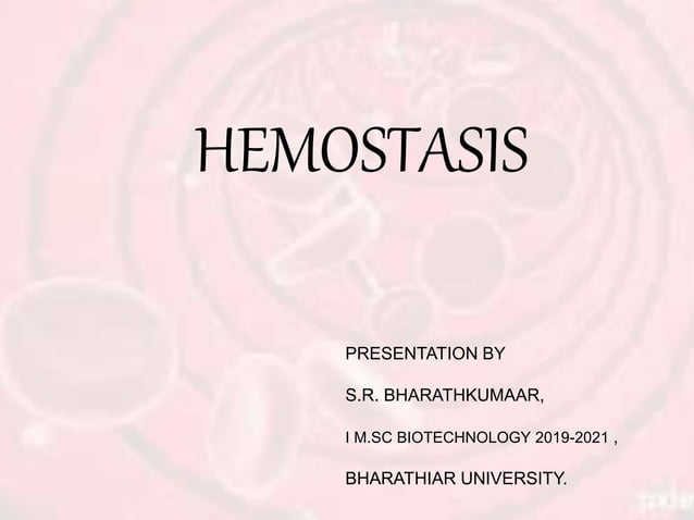 HEMOSTASIS /stages of hemostasis / Formation of platelet plug ...