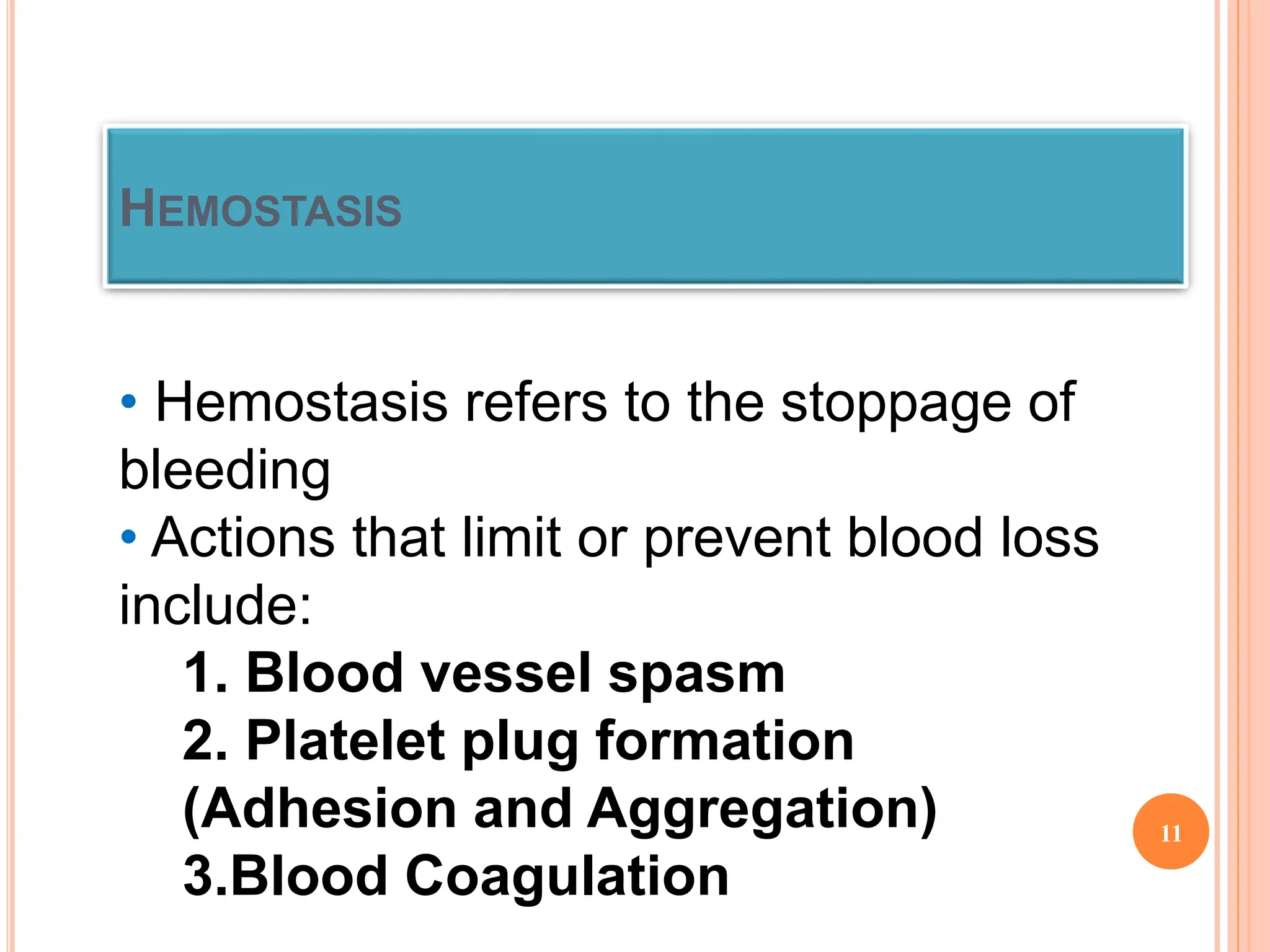 Hemostasis what means and classification | PPT
