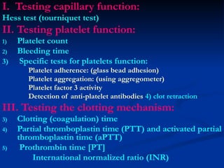 Hemostasis blood blood blood vessels.pptx