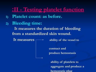 Hemostasis blood blood blood vessels.pptx