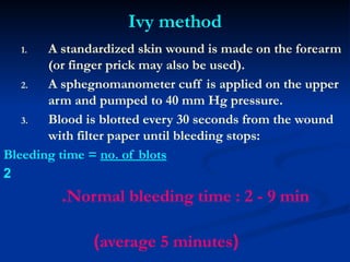 Hemostasis blood blood blood vessels.pptx