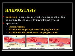 HEMOSTASIS | PDF