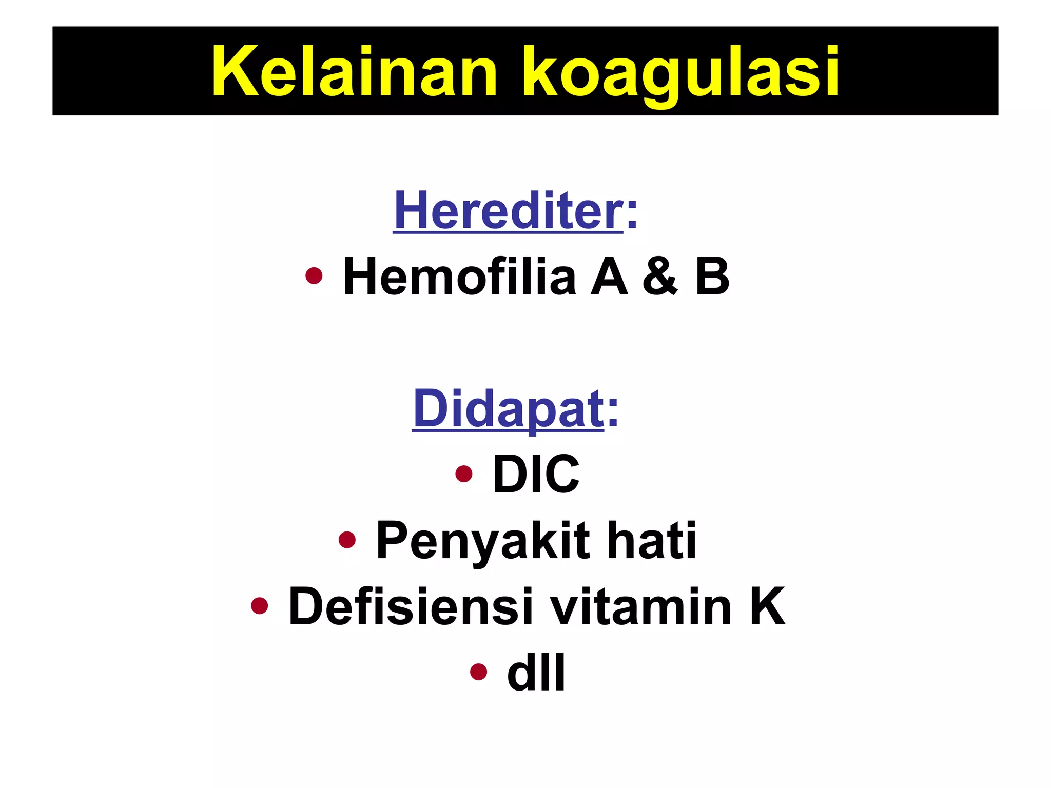 Hemostasis uii | PPT