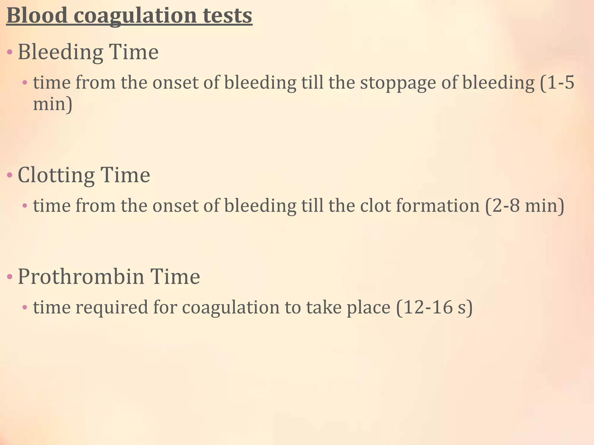 Hemostasis | PPTX