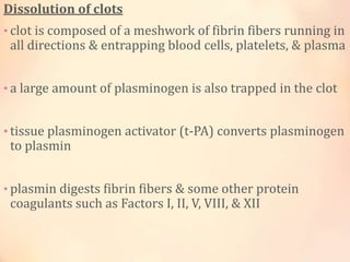 Hemostasis | PPTX