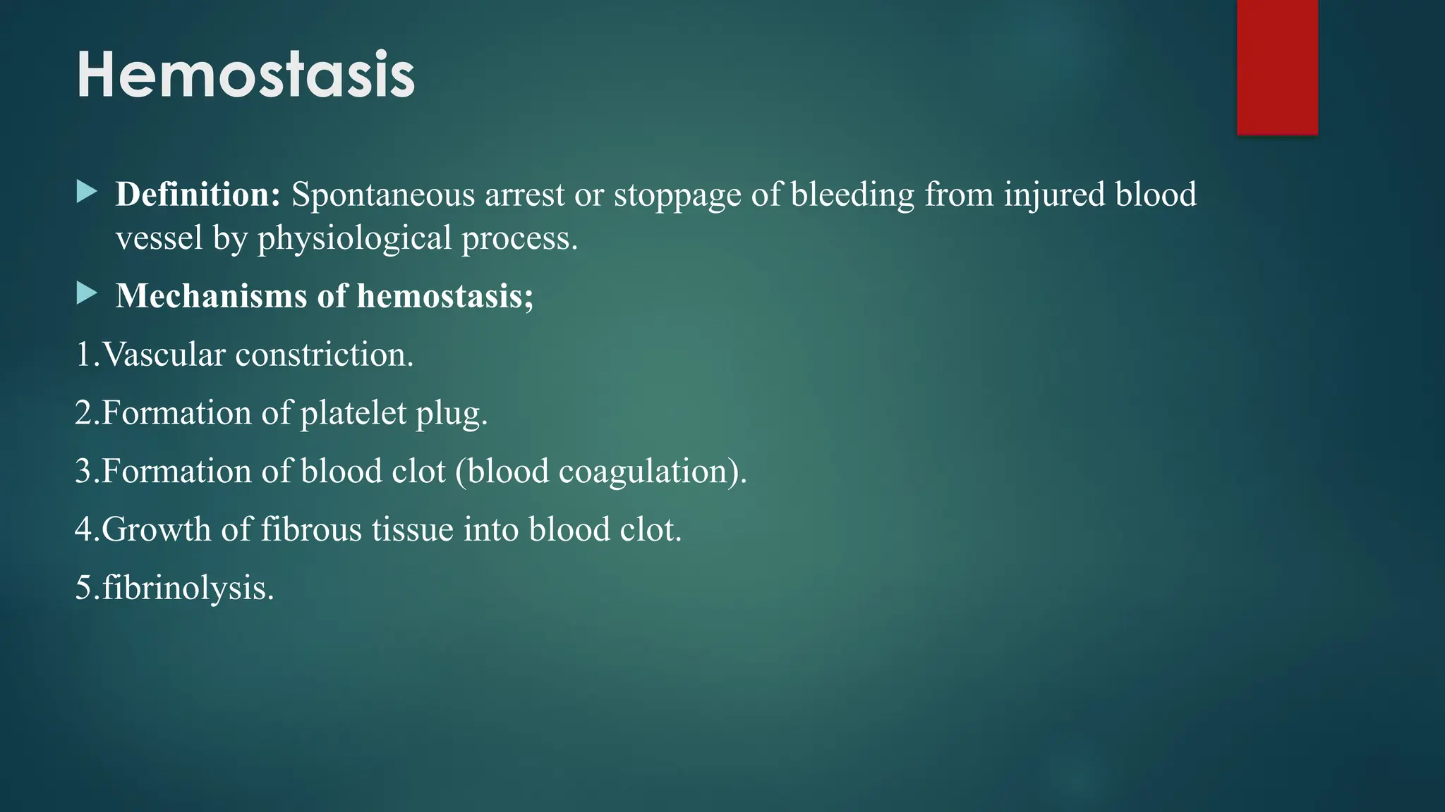 Hemostasis and blood coagulation.p ptx | PPT