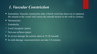 Hemostasis and blood coagulation.p ptx | PPT
