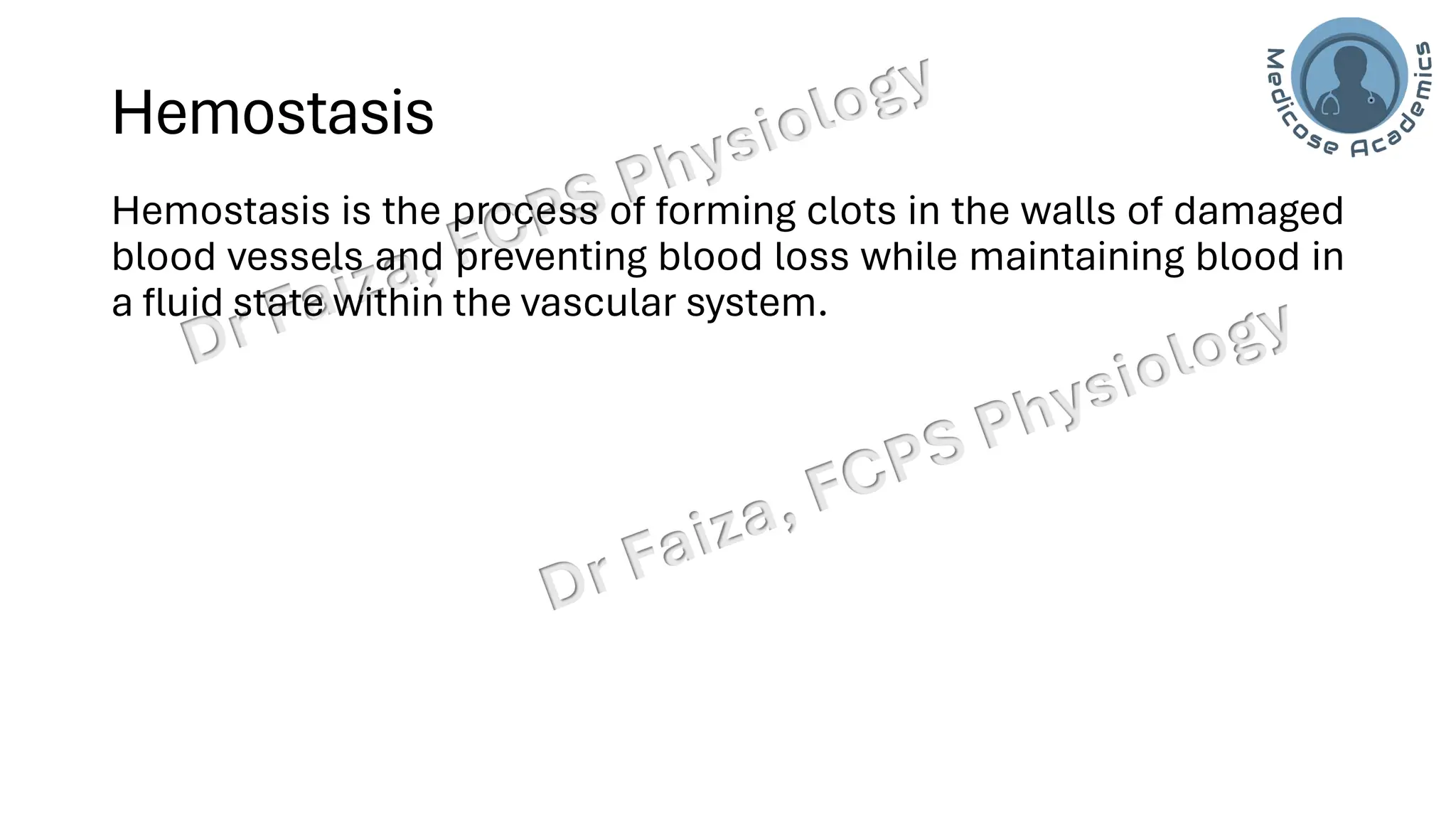 Hemostasis Physiology and Clinical correlations by Dr Faiza.pdf