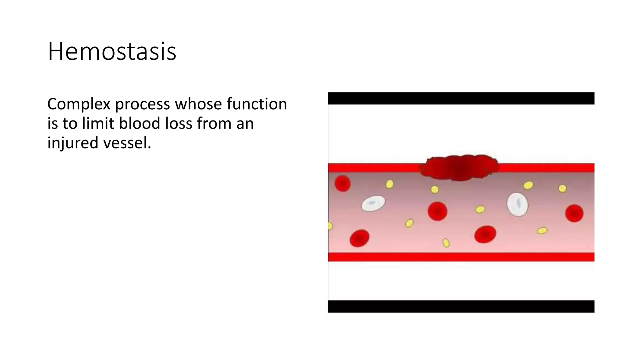 Hemostasis, bleeding, Shock.pptx | Blood Disorders | Diseases and ...