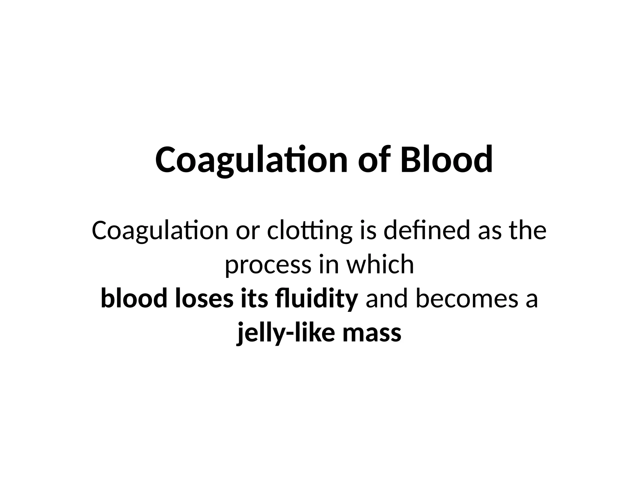 Hemostasis, (Blood clotting), Blood Coagulation, Clot retraction. pptx ...