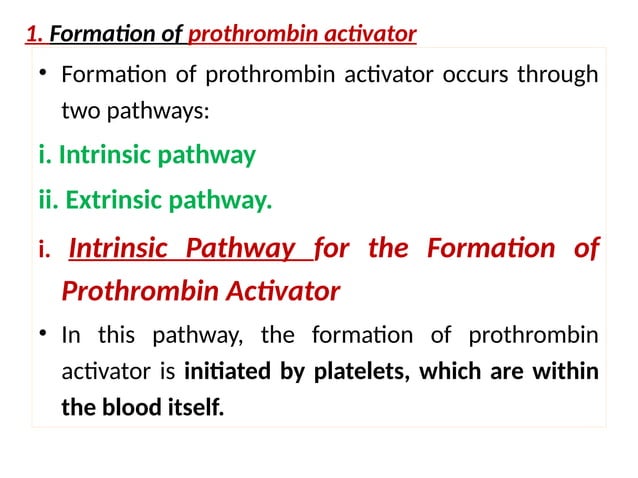Hemostasis, (Blood clotting), Blood Coagulation, Clot retraction. pptx ...