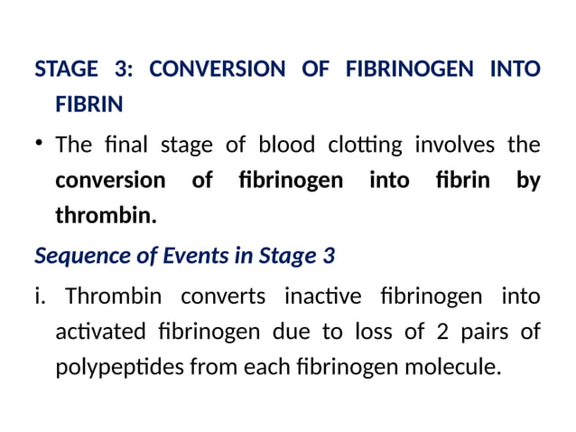 Hemostasis, (Blood clotting), Blood Coagulation, Clot retraction. pptx ...