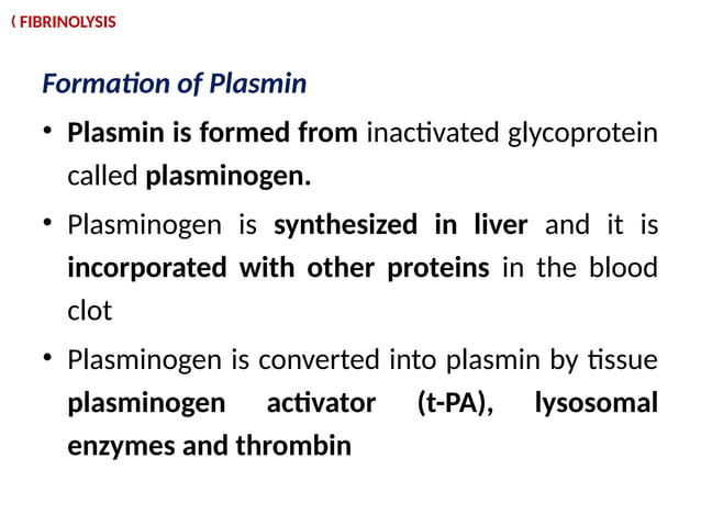 Hemostasis, (Blood clotting), Blood Coagulation, Clot retraction. pptx ...