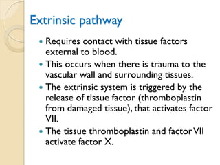 Hemostasis by Asif zeb | PPT